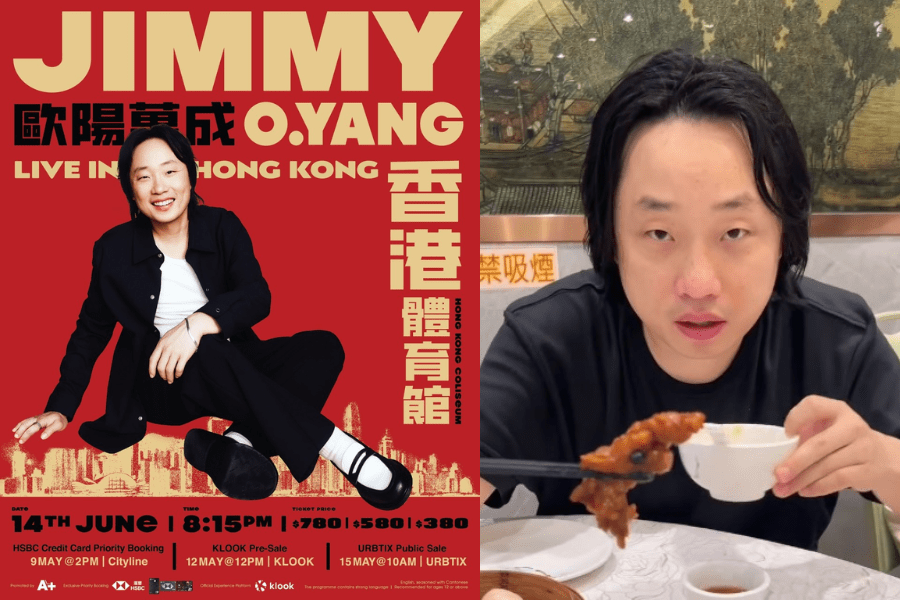 Jimmy O. Yang serves up dim sum wisdom ahead of Hong Kong comedy shows