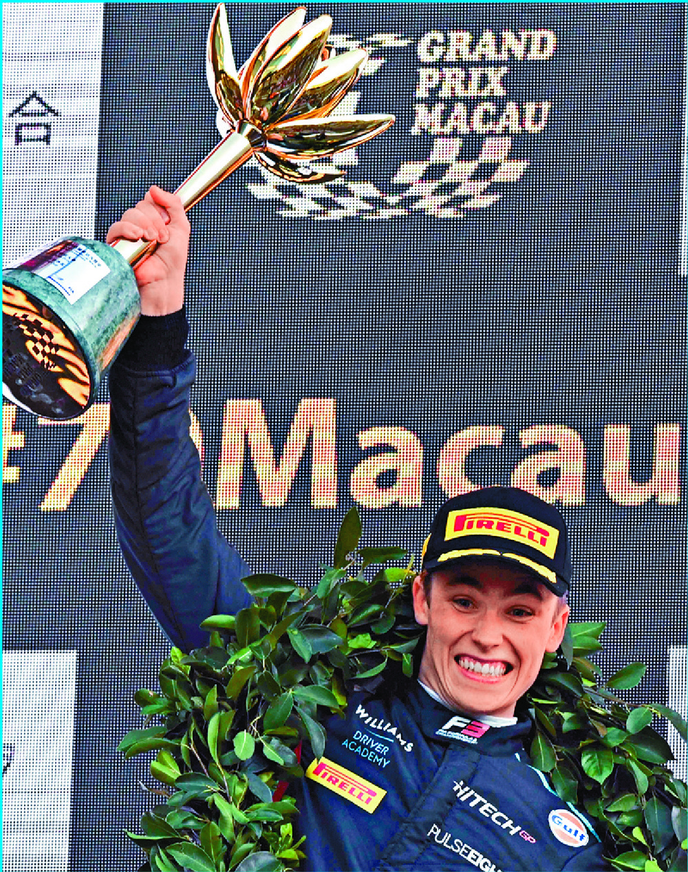 Briton Browning reigns on return of Macau F3 race