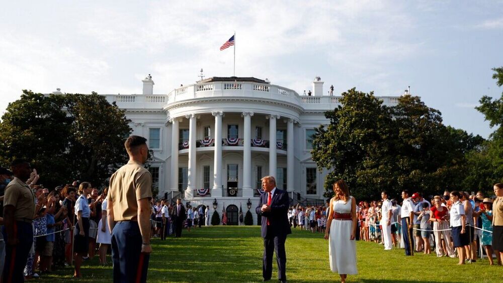 Trump lauds American heroes who defeated Nazis and dethroned fascists