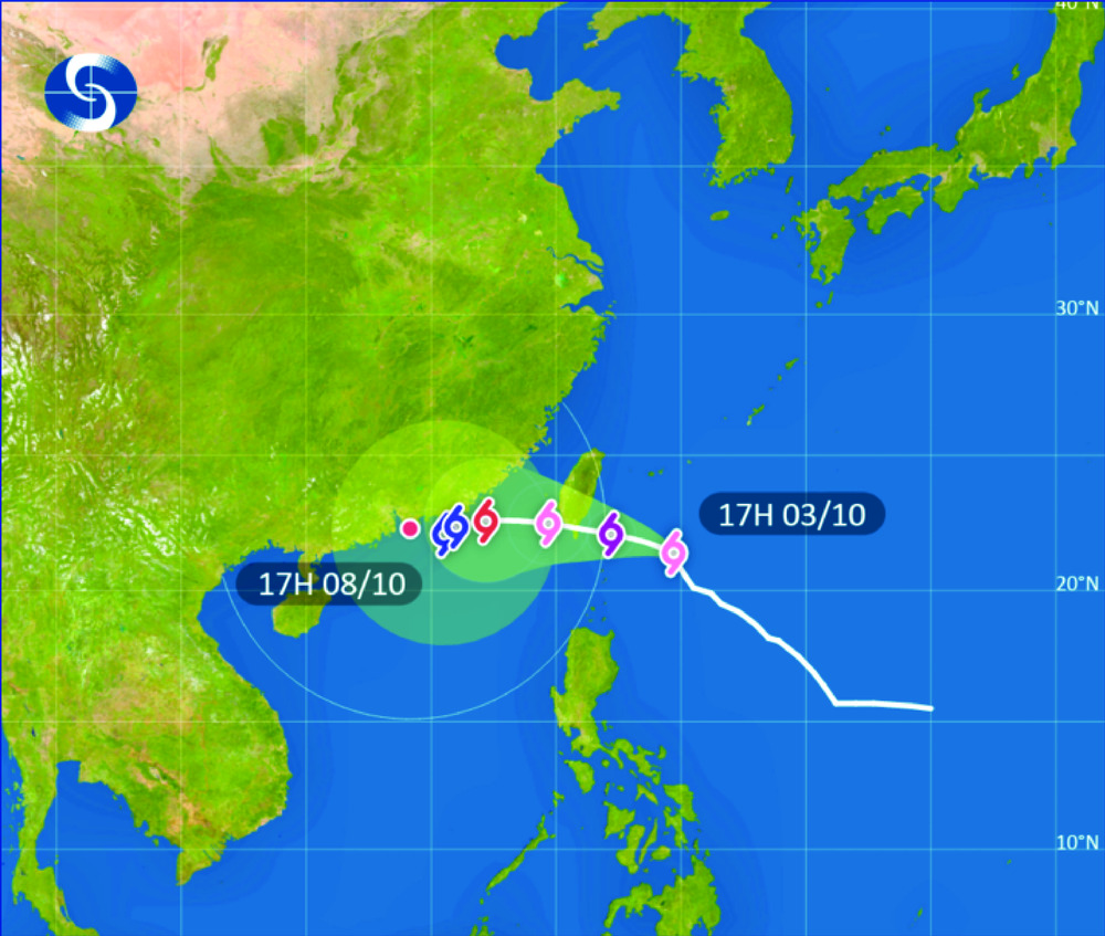 T1 tonight as Koinu moves toward HK T1 tonight as Koinu moves toward HK