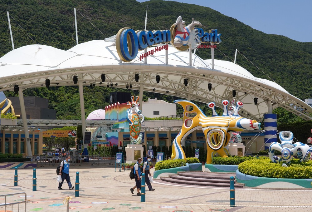 Ocean Park to reopen Friday, Disneyland bides its time