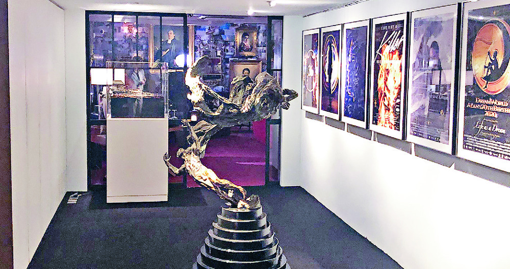 Right at home amid wealth of art