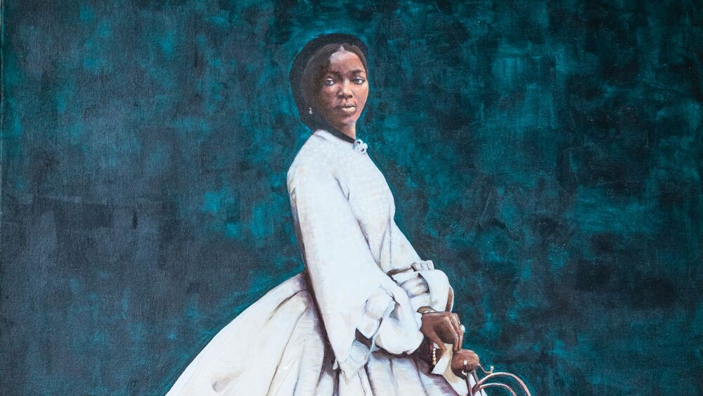Portrait of Sarah Bonetta, Queen Victoria's African goddaughter, goes ...