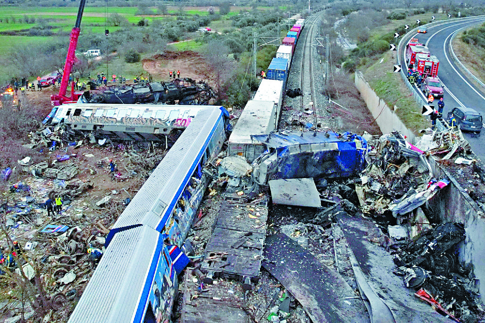 Head-on train crash in Greece kills 36