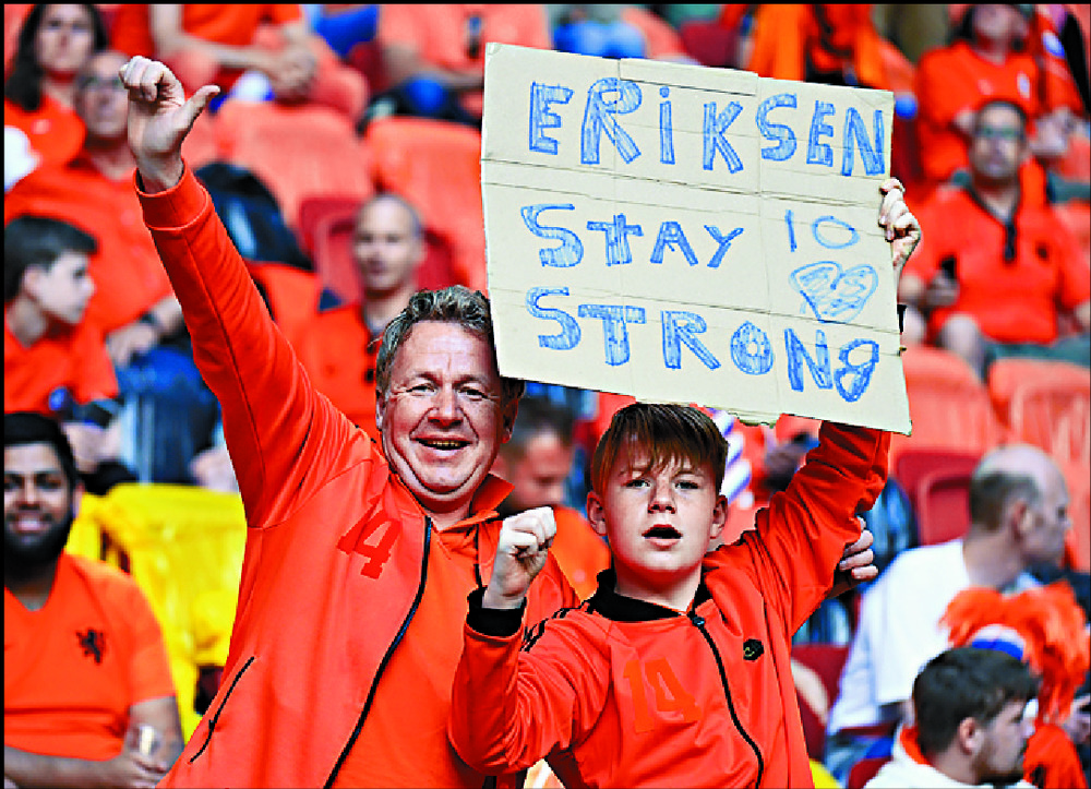 Dutch left shaken by Eriksen cardiac arrest