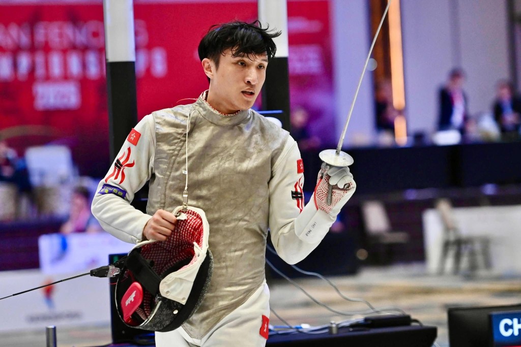HK fencer Ryan Choi claims gold at Asian Championships