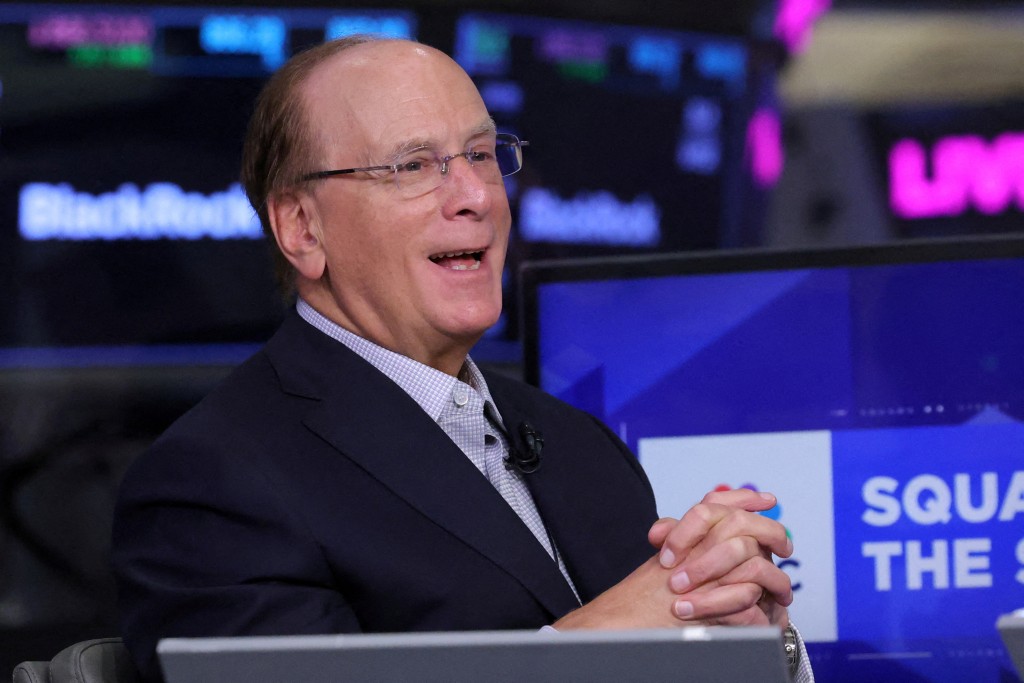 BlackRock's Fink sees trillions of dollars idle as volatility persists