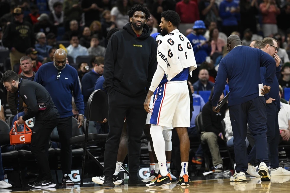 Struggling 76ers dealing with rash of injuries to key players