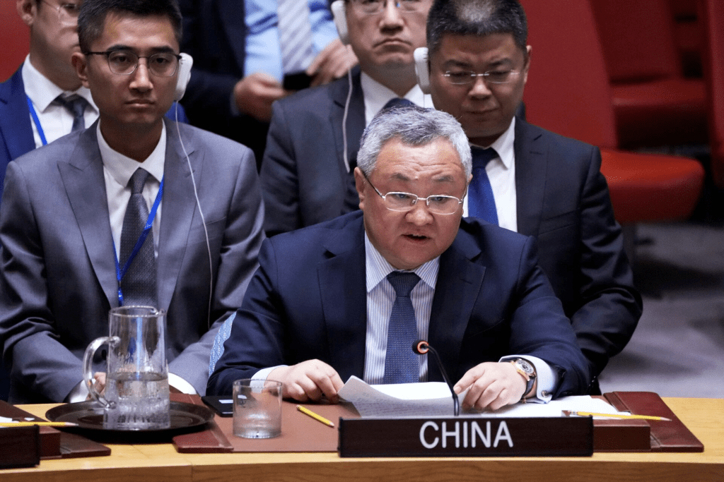 China's UN envoy condemns Israeli strikes on Iran