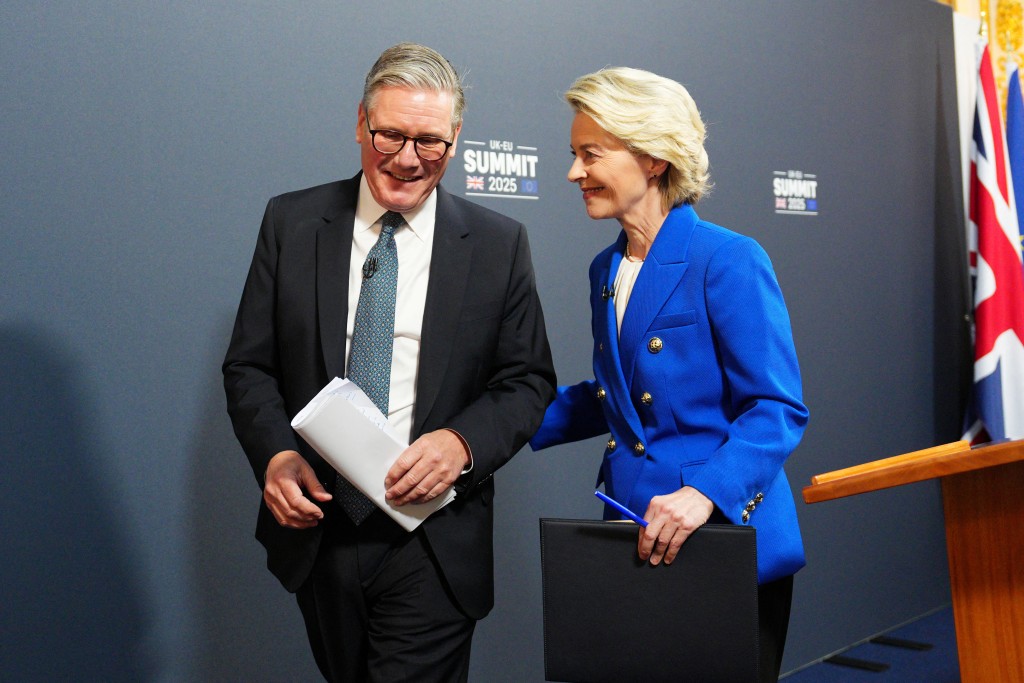 UK strikes EU trade and defence reset in 'new era' for relations