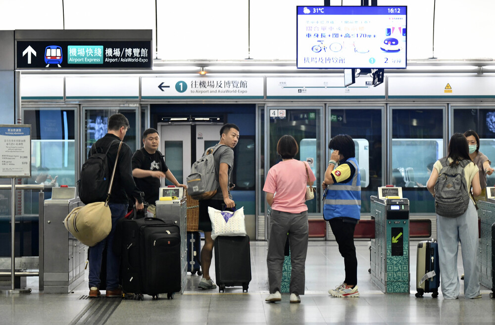 In-town check-in resumes but only at HK station - for now