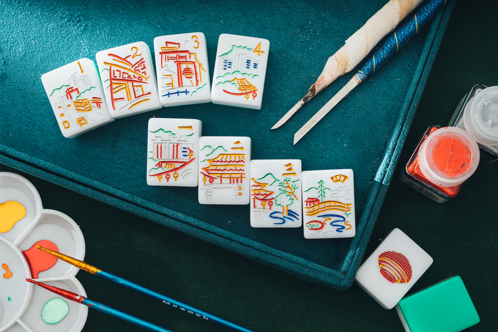 Craftsmanship and artistry redefine traditional Mahjong tiles
