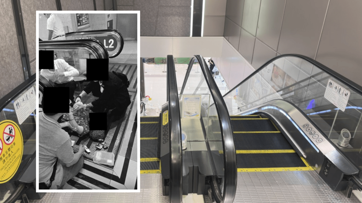 ‘No one helped’: escalator fall raises concerns over public indifference