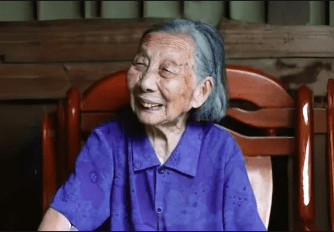 101 y/o grandmother has no "three highs": Reveals her longevity secrets