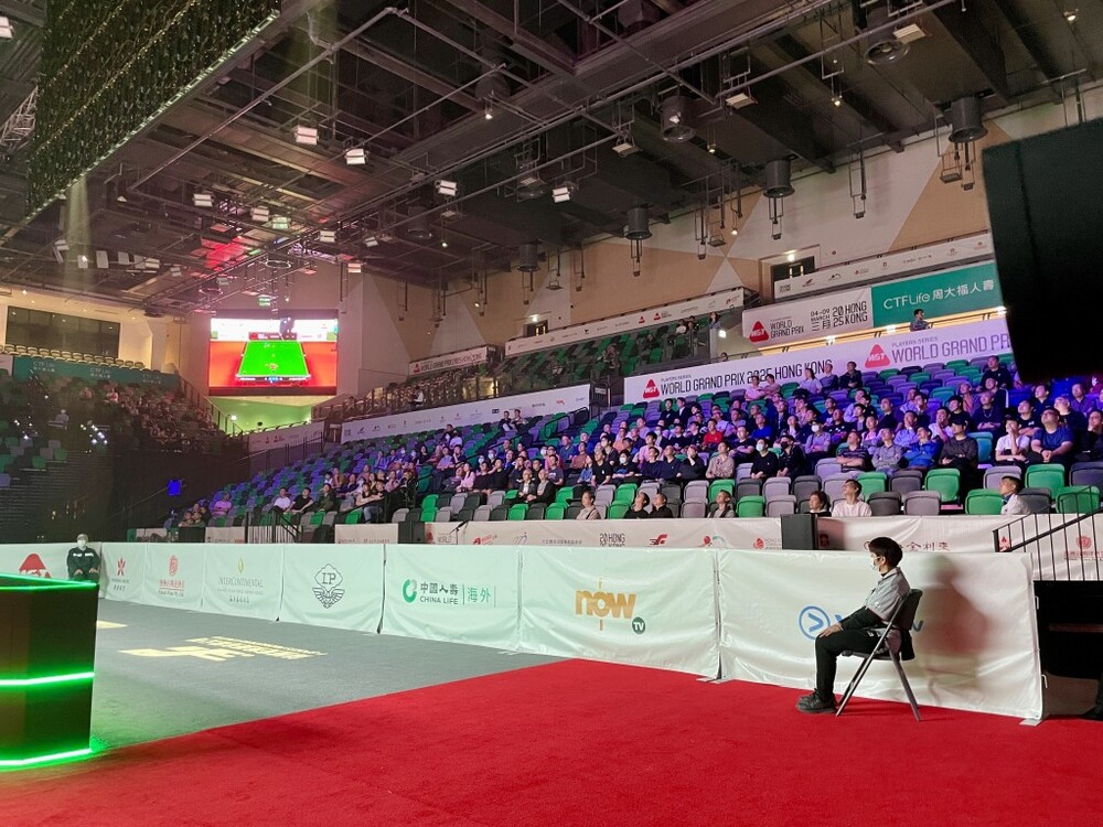 Players, audience hails atmosphere at World Snooker Grand Prix in Kai ...