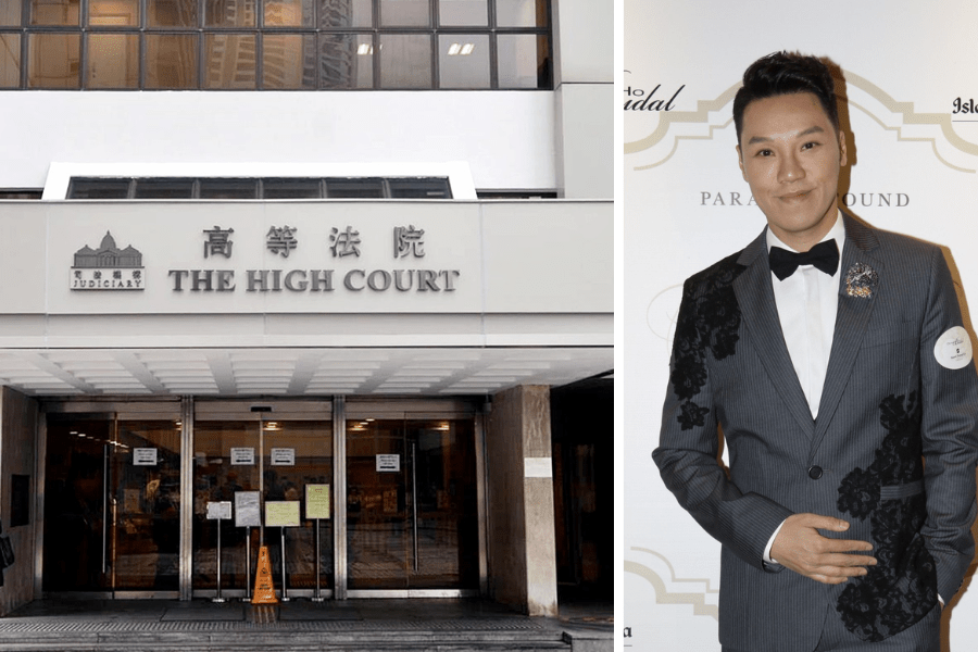 High Court declares actor Vinci Wong bankrupt without opposition