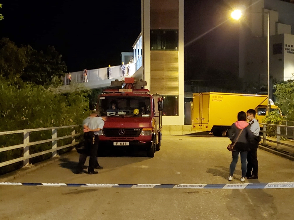 East Rail services disrupted after man attempts to jump off footbridge ...