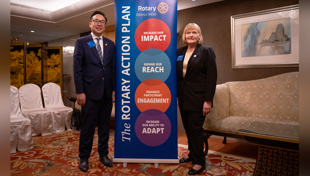 Rotary International President Stephanie A. Urchick pays pivotal visit ...