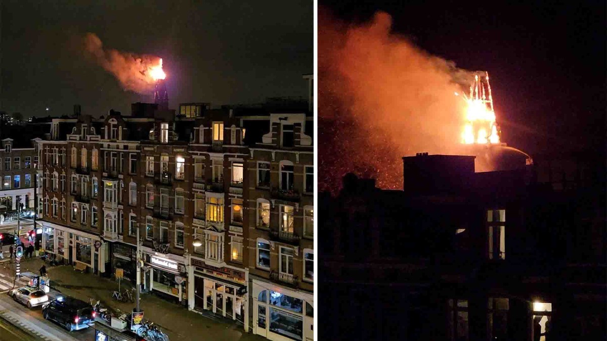 Fireworks accidents kill 2 in the Netherlands; fire destroys historic ...