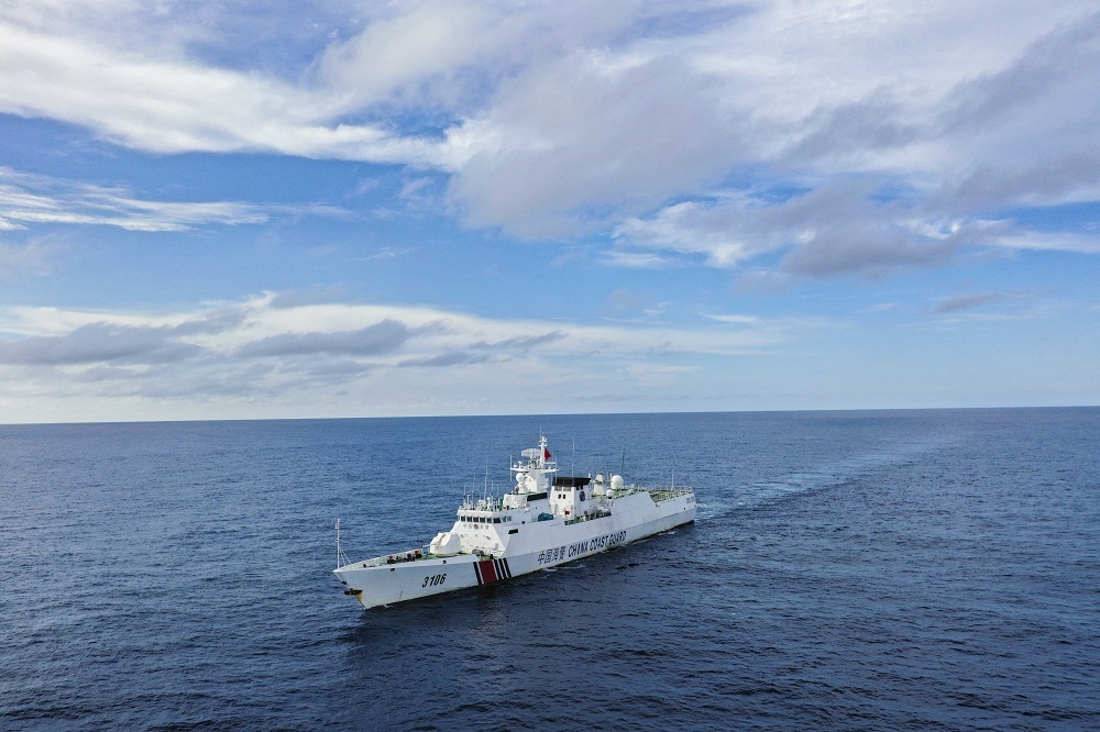 China reaffirms boundaries of sea near flashpoint reef