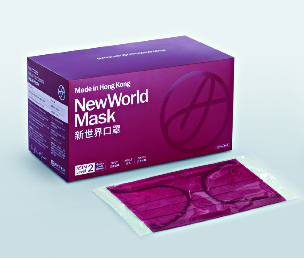 Charity wins New World mask boost