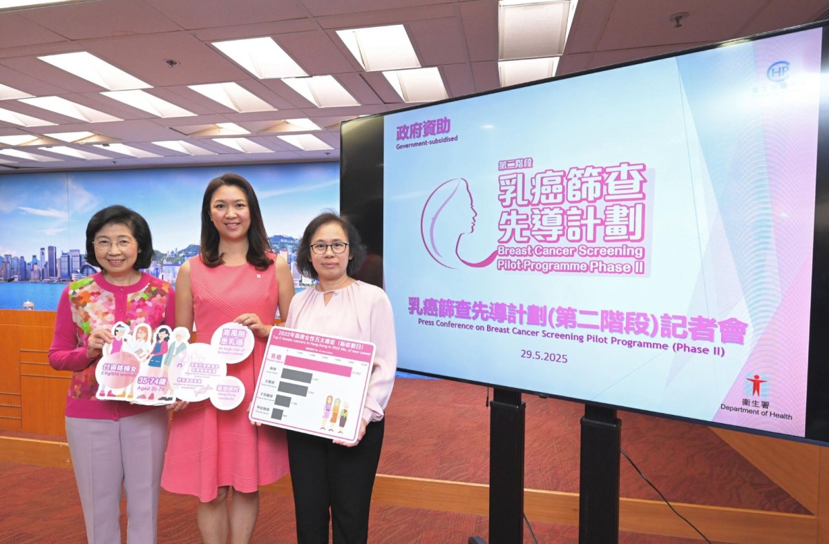 DH to launch free breast cancer screening for high-risk women
