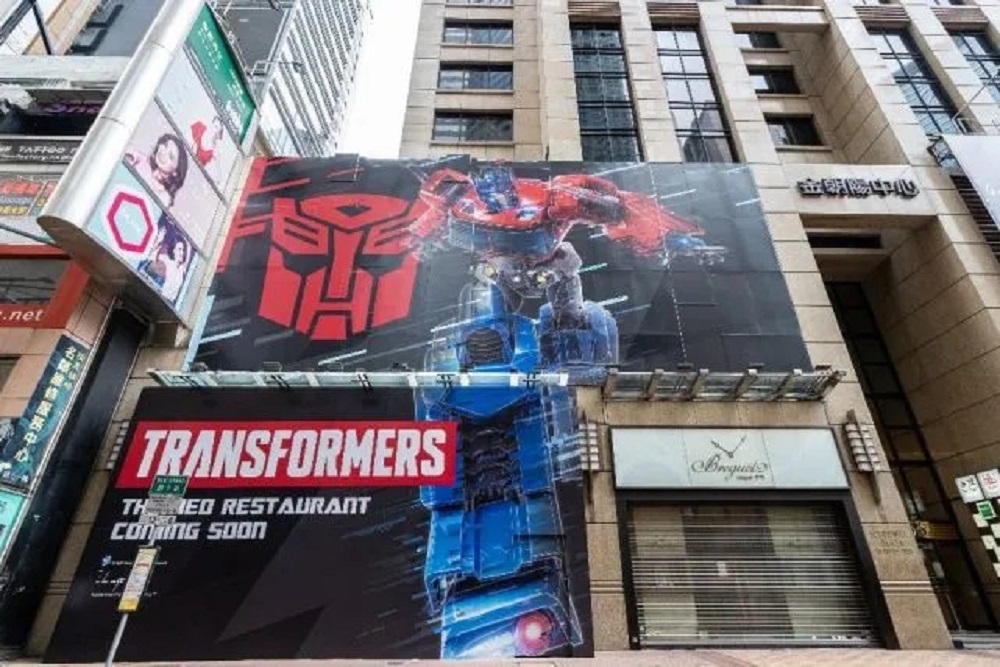Autobots assemble in world Transformers first for HK