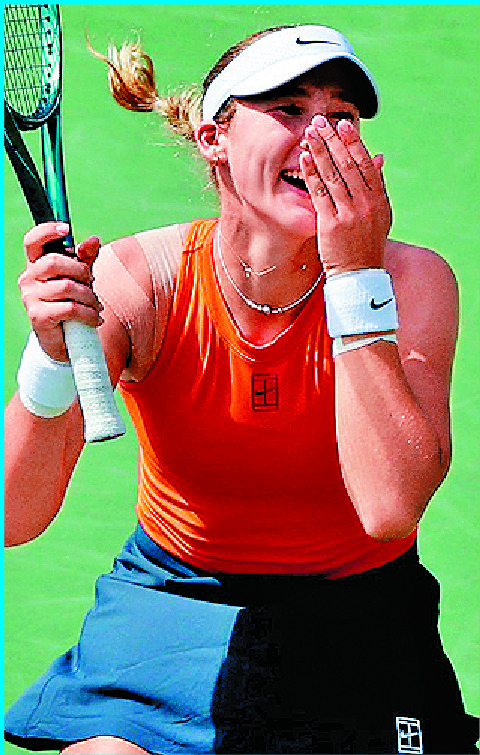 Teen stuns Sabalenka to continue meteoric rise