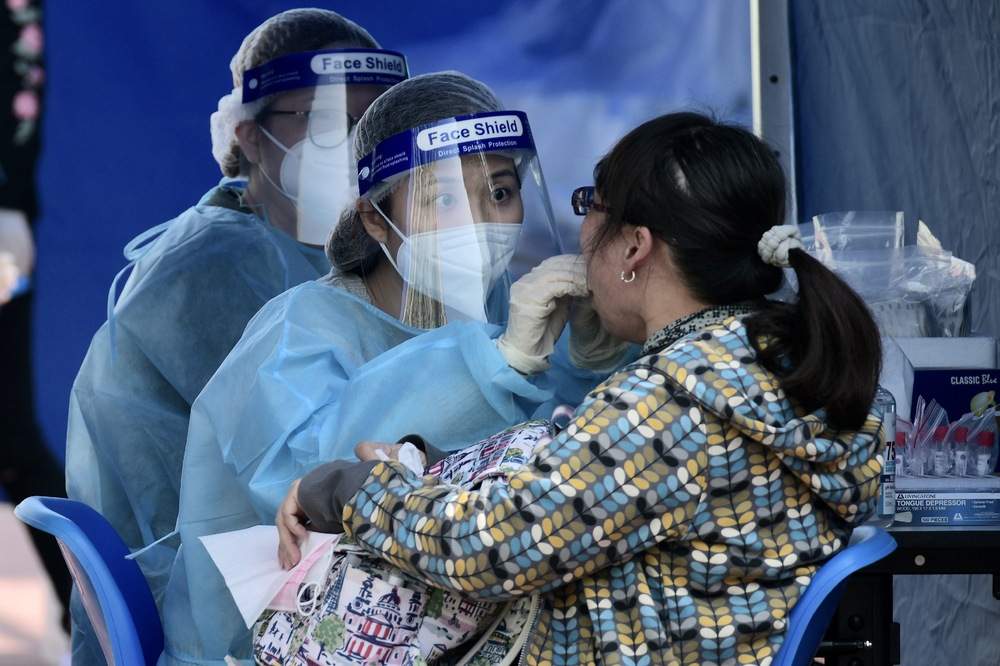 Over 90 catching virus daily for the past two weeks