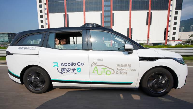 Mable Chan tests Baidu autonomous vehicle, planning further tests in June