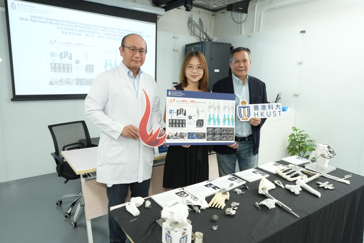 From just two X-rays to 3D bone models: HKUST develops AI medical ...