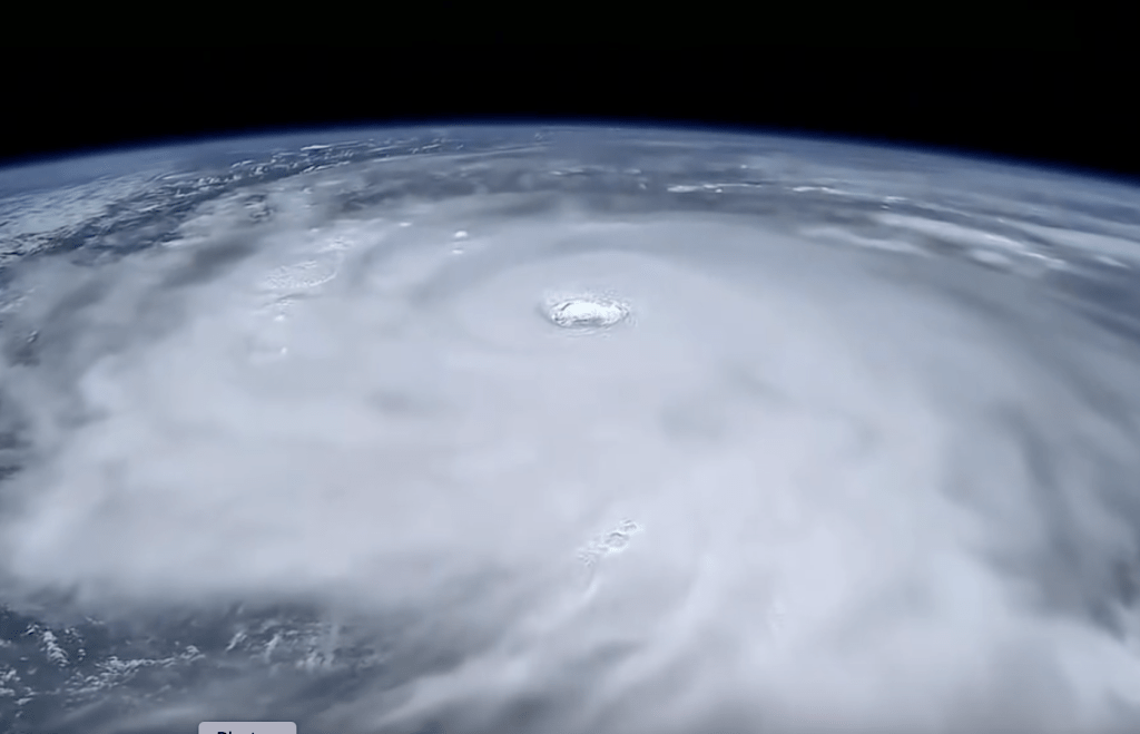 Astronaut captures Ragasa's massive eye from space, expresses concern for those on ground