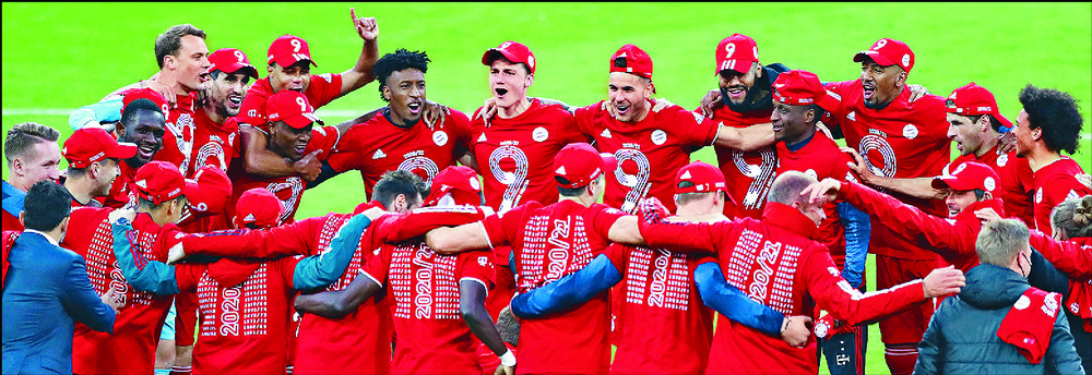 'Phenomenal' Bayern on cloud nine