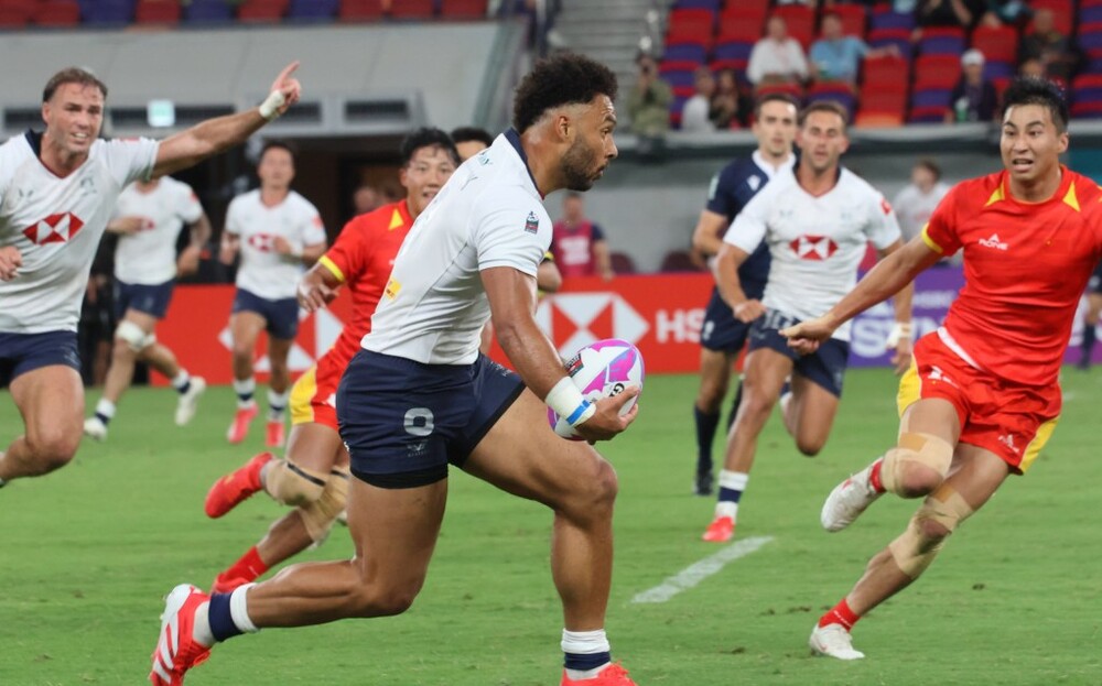 Max Denmark hat trick headlines HK men's rugby sevens team's 31-7 rout ...