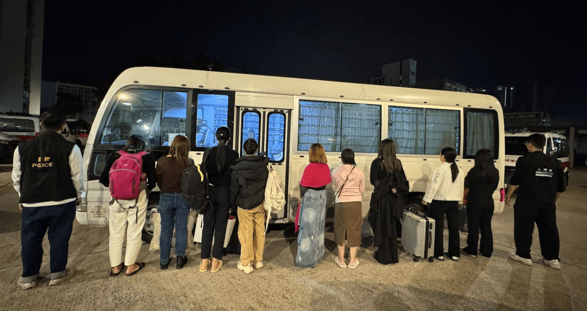 Police, ImmD arrest 21 mainland women in Yuen Long vice raid