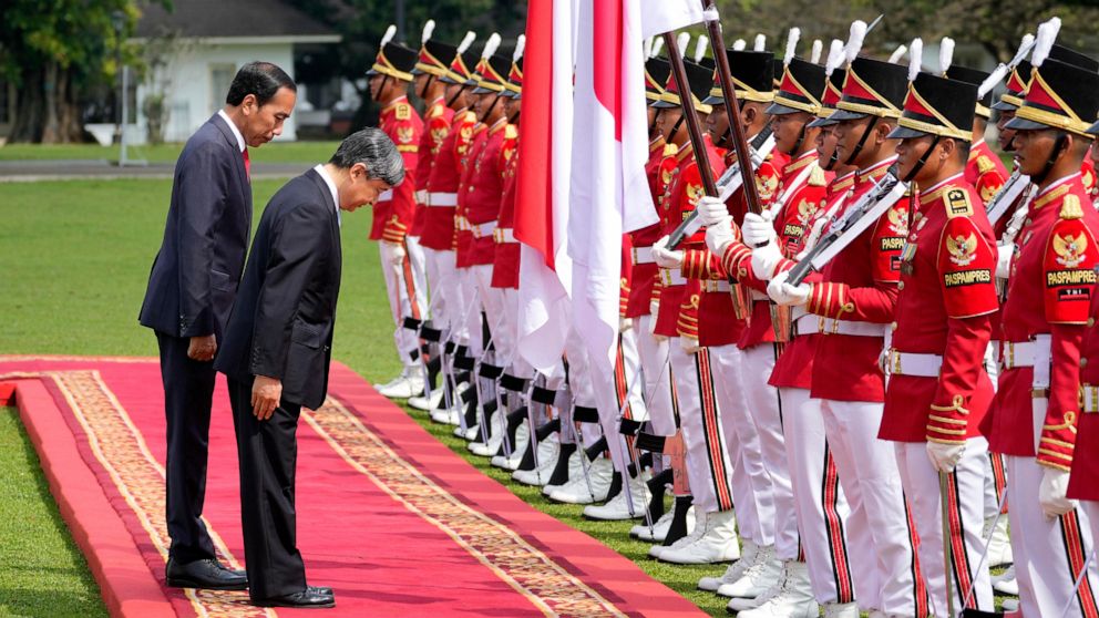 Japan's emperor meets with Indonesian president on his first official ...