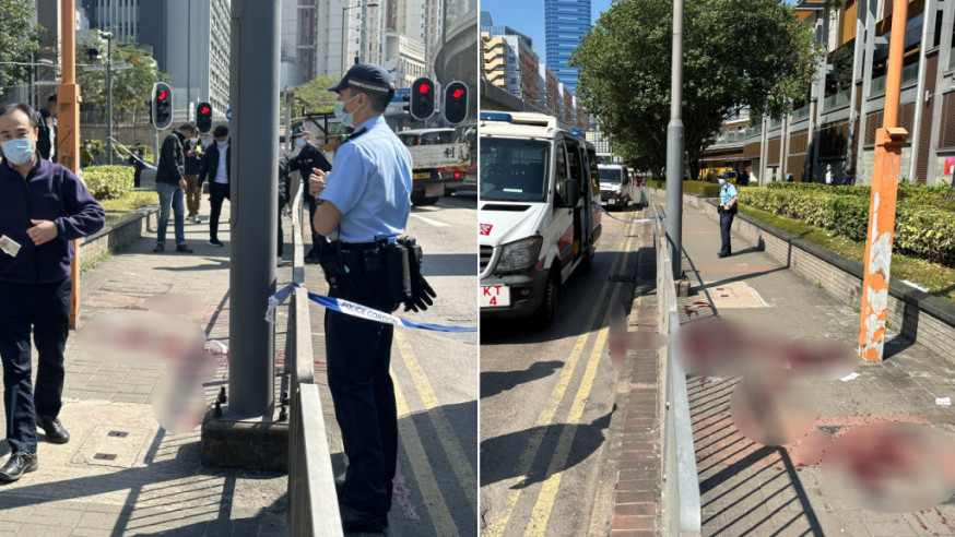 Five arrested for daring knife attack outside Kwun Tong Court