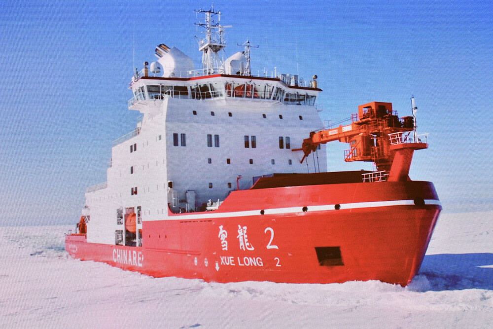 China’s first homemade icebreaker Xue Long 2 to come to Hong Kong in April