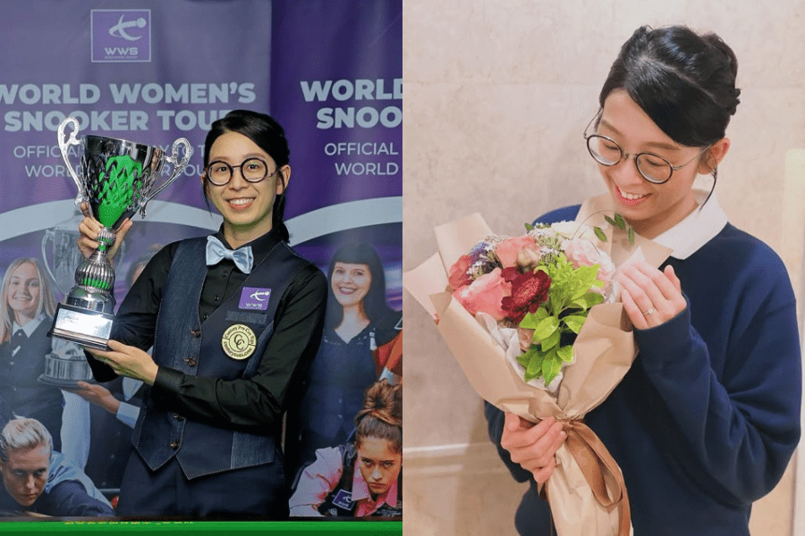 HK snooker queen Ng cues up for marriage after 15-year romance