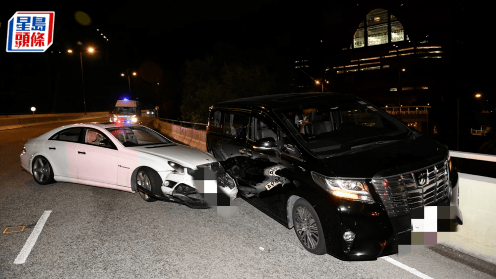 Two-vehicle Kwun Tong collision leaves four injured