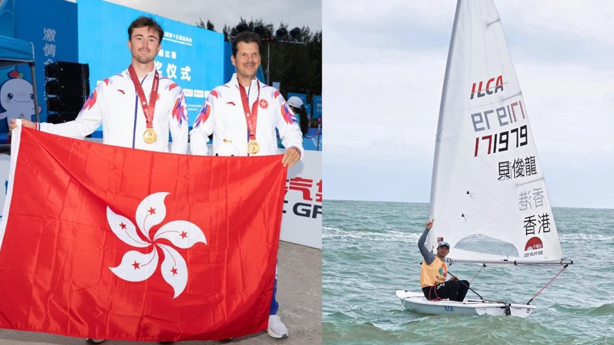 Sailor Halliday clinches first gold for HK at 15th National Games