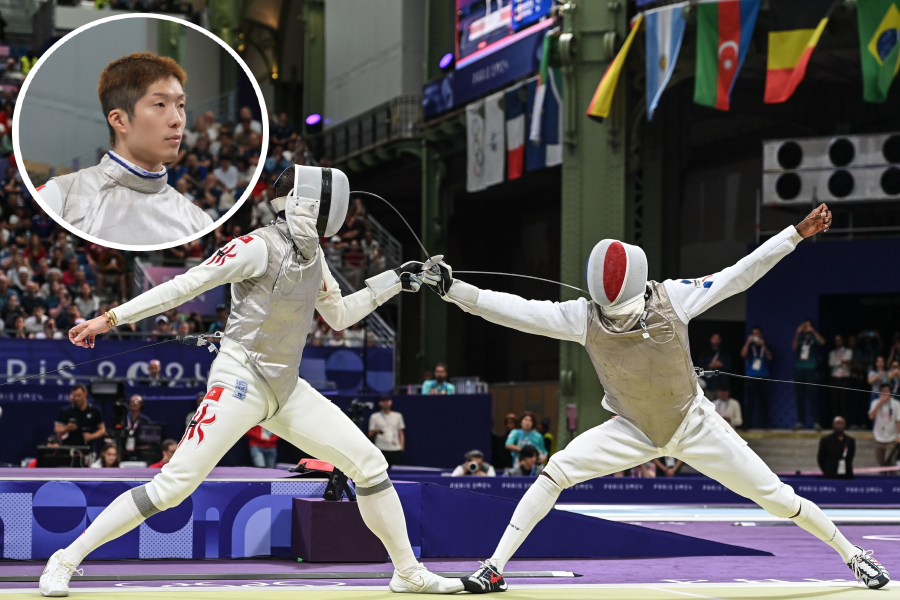 (Paris 2024) Edgar Cheung achieves comeback victory in Foil Individual ...
