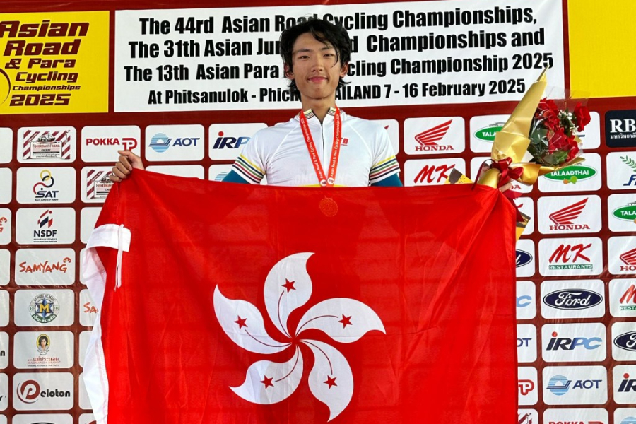 Cyclist Daniel Yip nabs gold in Asian Championships