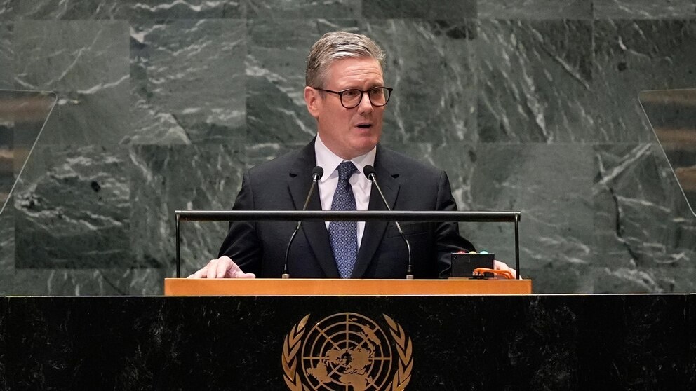 New British leader vows his nation will reengage on global leadership