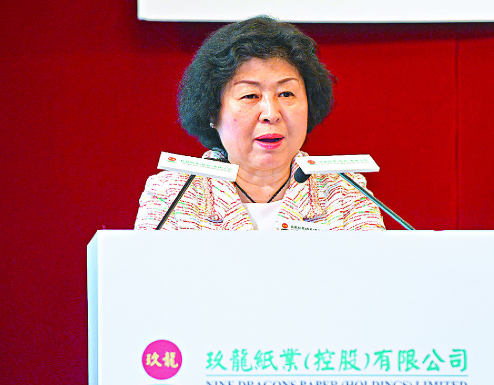 Packaging still drives Nine Dragons surge