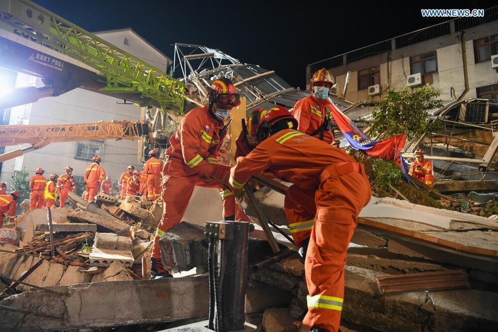 Suzhou hotel collapse deaths rise to 17
