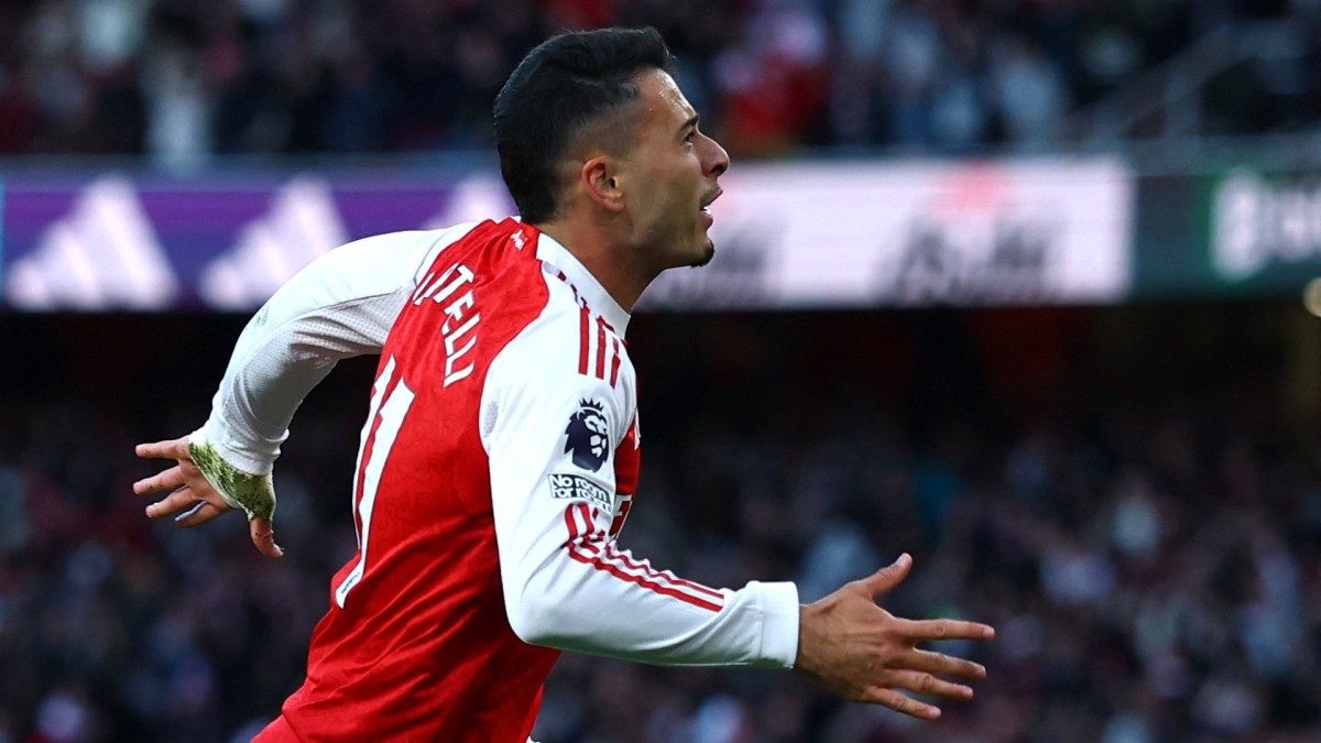 Martinelli snatches late point for Arsenal in 1-1 draw with Man City