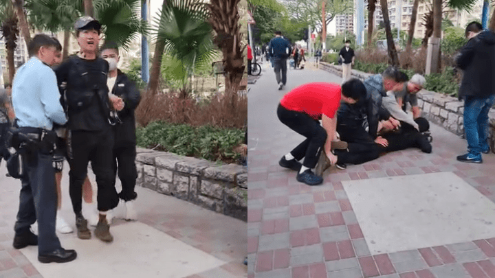 (Video) Artiste Roy Chow Wing-Hang arrested for riding e-unicycle