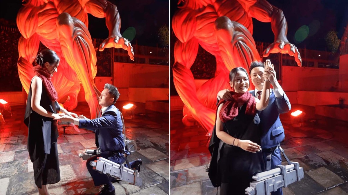 (Video) Derek Cheung announces engagement to youngest district ...