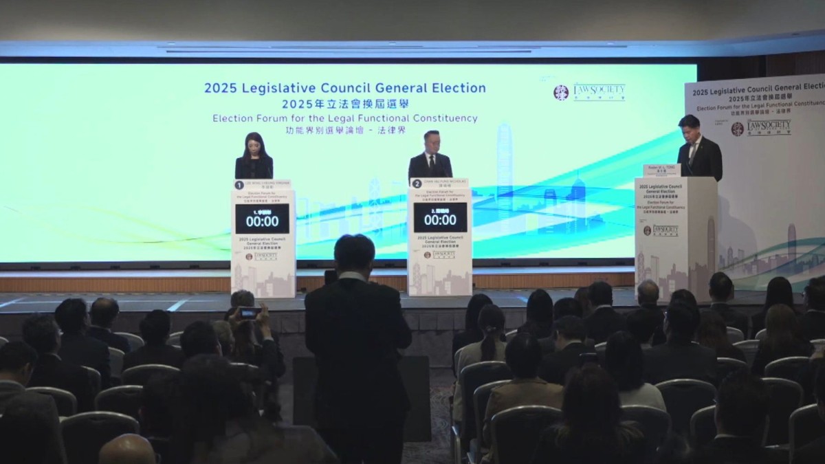 Law Society holds election forum for legal constituency candidates